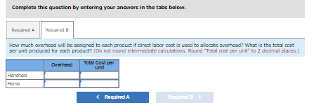 Solved Exercise 9-43 (Algo) Activity-Based versus | Chegg.com