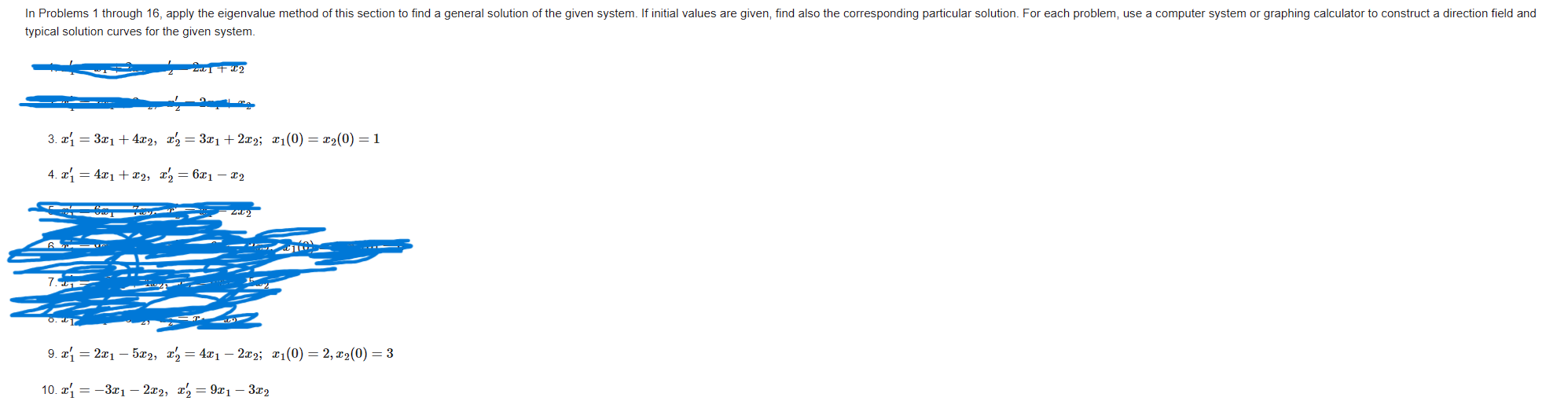 Solved typical solution curves for the given | Chegg.com