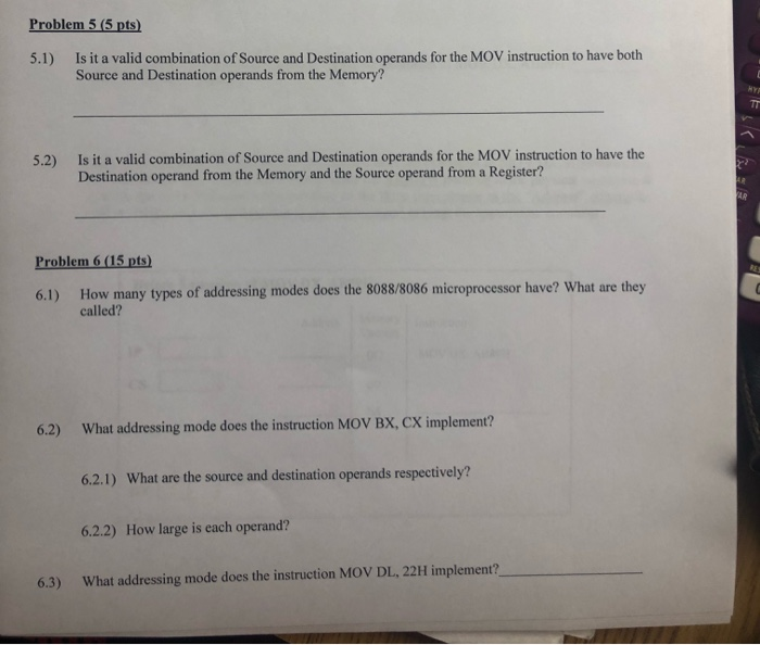 Solved Is it a valid combination of Source and Destination | Chegg.com