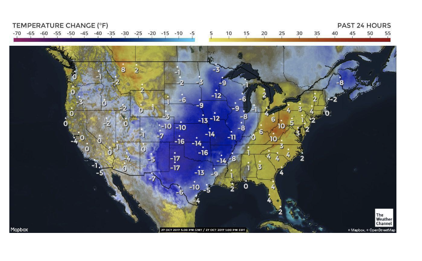 Based on the 4 weather maps, place a Low, High, cold | Chegg.com