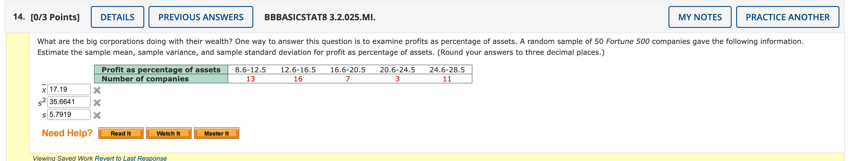 Solved Viewina Saved Work Revert to Last Response | Chegg.com