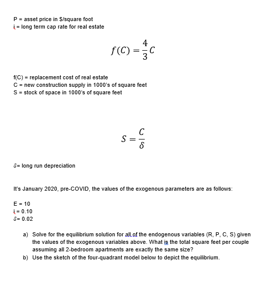 Solved Part 2 Four-Quadrant Model Mathematically, the | Chegg.com