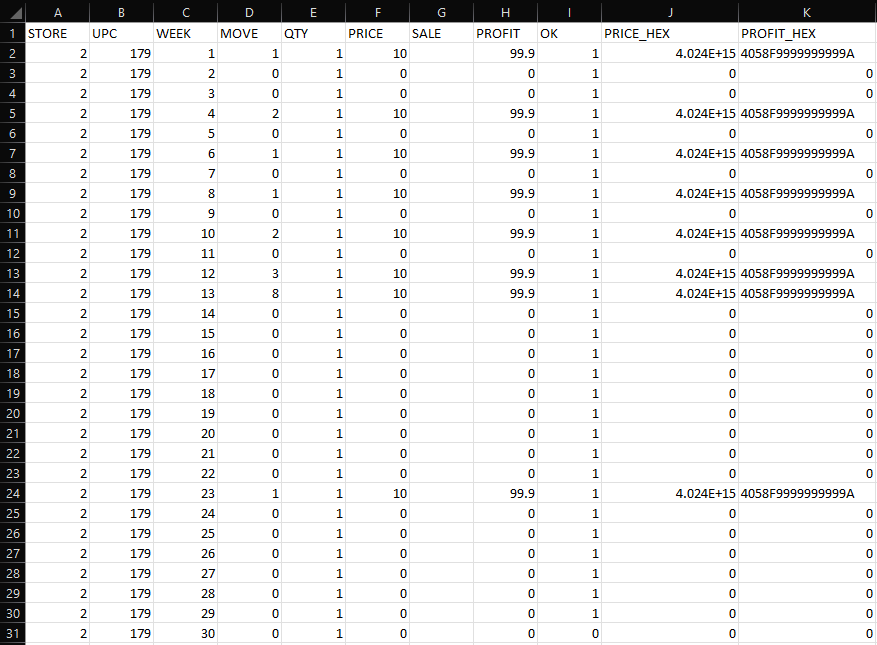 Solved I need to use python code to combine "UPC" and "MOVE" | Chegg.com