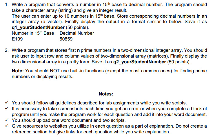 Solved 1. Write a program that converts a number in 15th | Chegg.com
