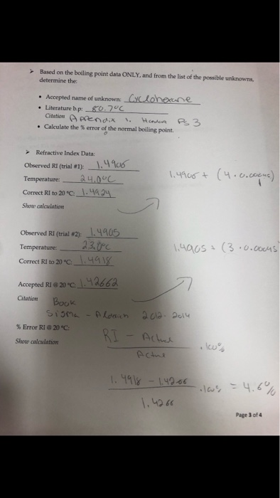 A. Microscale Simple Distillation: Unknown Liquid | Chegg.com