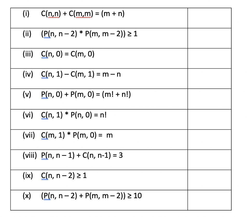 Solved 1. n and m are two distinct positive integers greater | Chegg.com