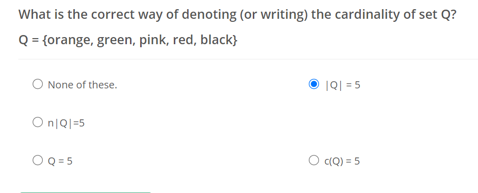 Solved What is the correct way of denoting (or writing) the | Chegg.com