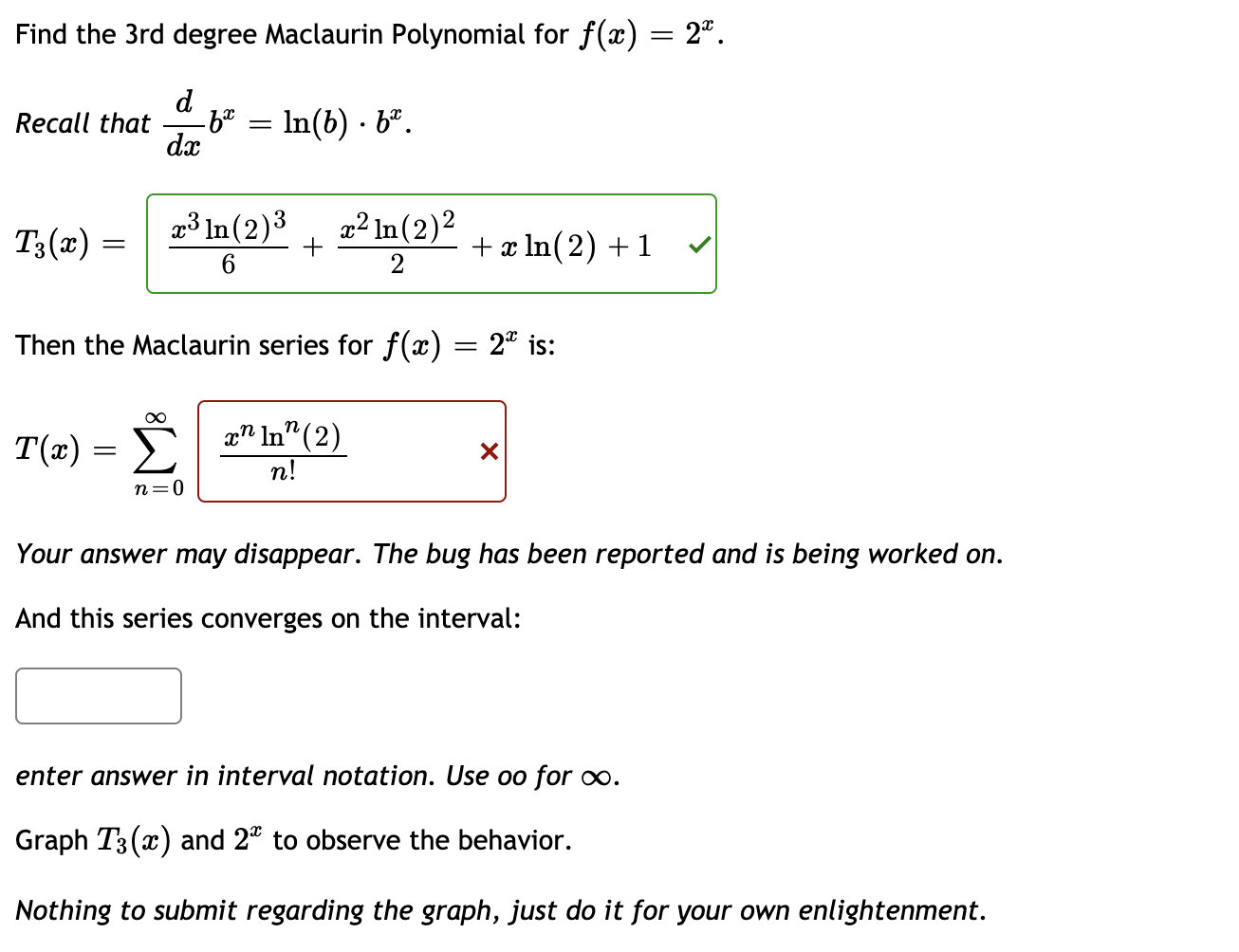 Solved Find the 3rd degree Maclaurin Polynomial for f(x) = | Chegg.com