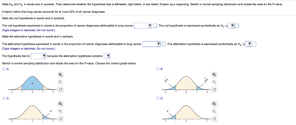 Solved State Ho and H, in words and in symbols. Then | Chegg.com