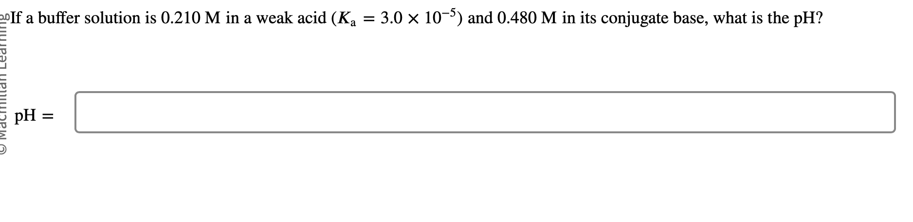 Solved If a buffer solution is 0.210M ﻿in a weak acid | Chegg.com