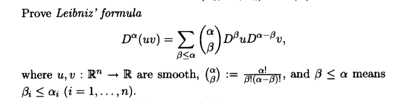 Solved Prove Leibniz' formula D®(u) = $(@)D®uda-Bo, = βζα a! | Chegg.com