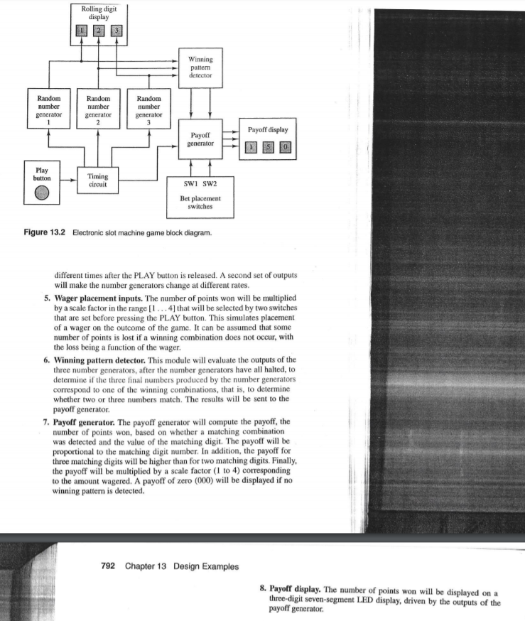 Design an embedded system using MSP430 of a slot | Chegg.com