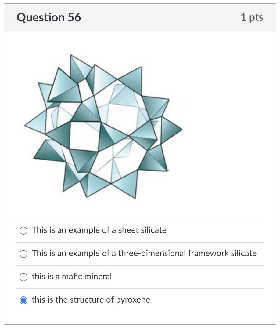 Solved Question 56 1 pts O This is an example of a sheet | Chegg.com
