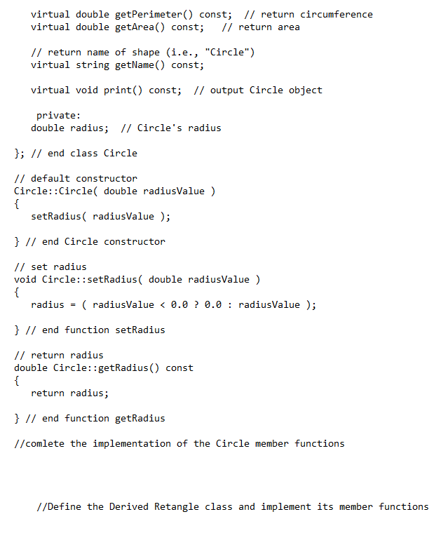 Solved You Are Given An Abstract Superclass Encapsulating 7258