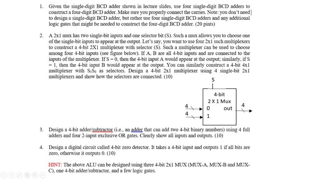 Solved please solve the following questions by showing the | Chegg.com