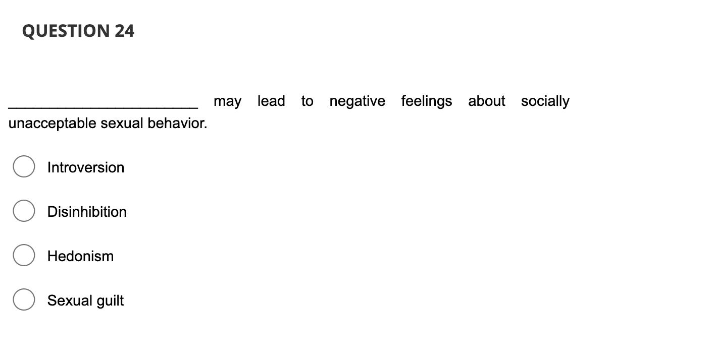 Solved may lead to negative feelings about socially | Chegg.com