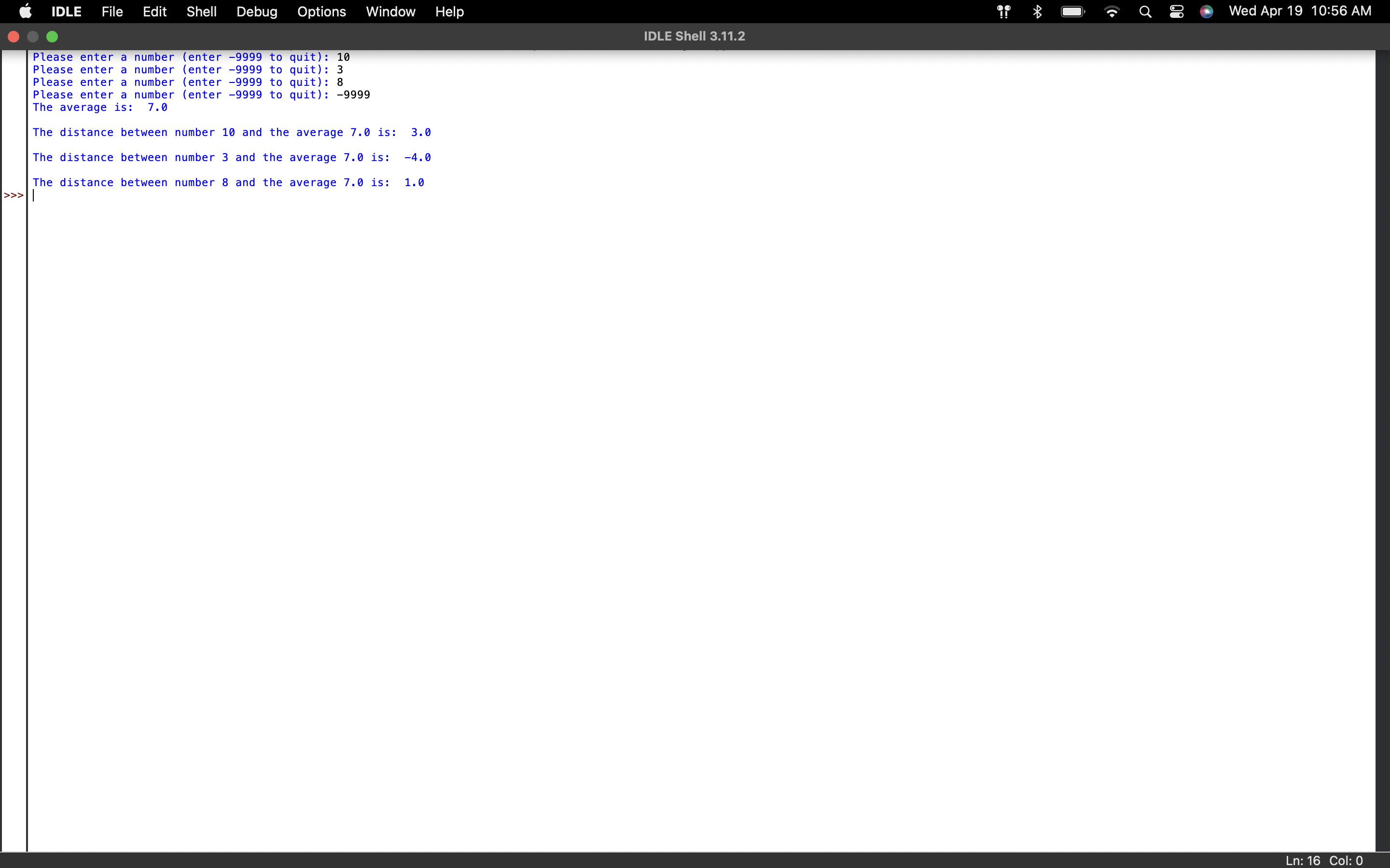 Solved Using Python ProgramIn this program, you are required | Chegg.com