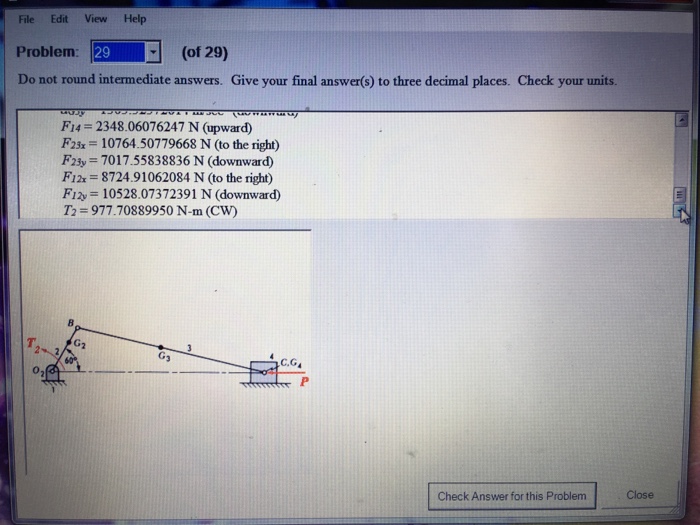 Solved File Edit View Help Problem 20 (of 29) Do not round | Chegg.com
