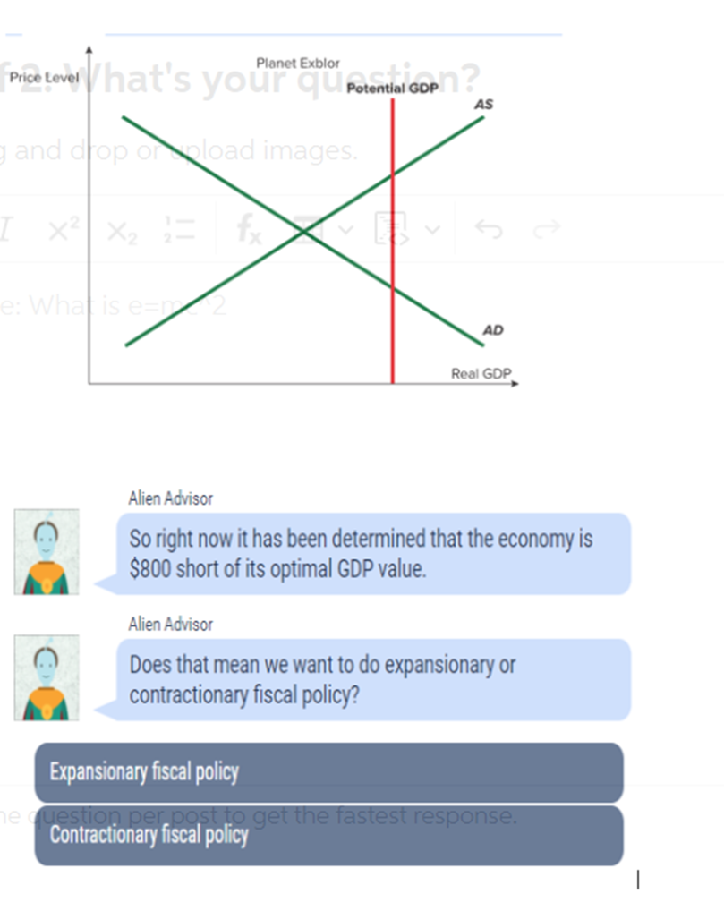 Solved Alien Advisor So right now it has been determined | Chegg.com