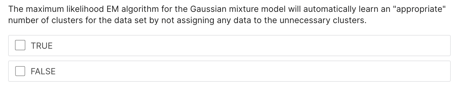 Solved The Maximum Likelihood Em Algorithm For The Gaussian 8413