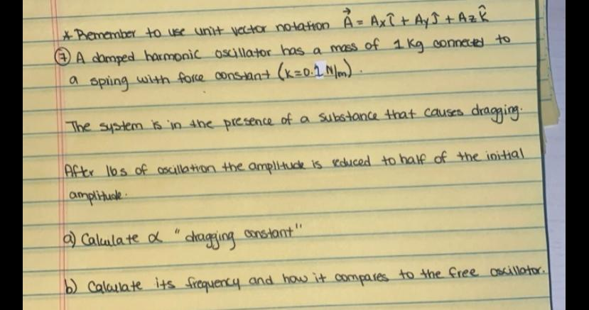 Solved * Remember to use unit vector notation Å - Ax? + Ay] | Chegg.com