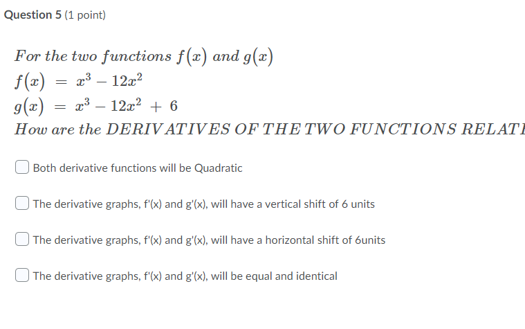 Solved -5- 0 5 -5- 1) Select the correct interval of | Chegg.com