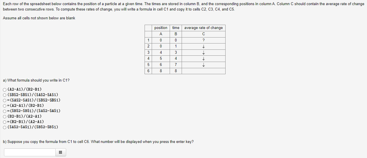 Solved Between Two Consecutive Rows To Compute These Rates 