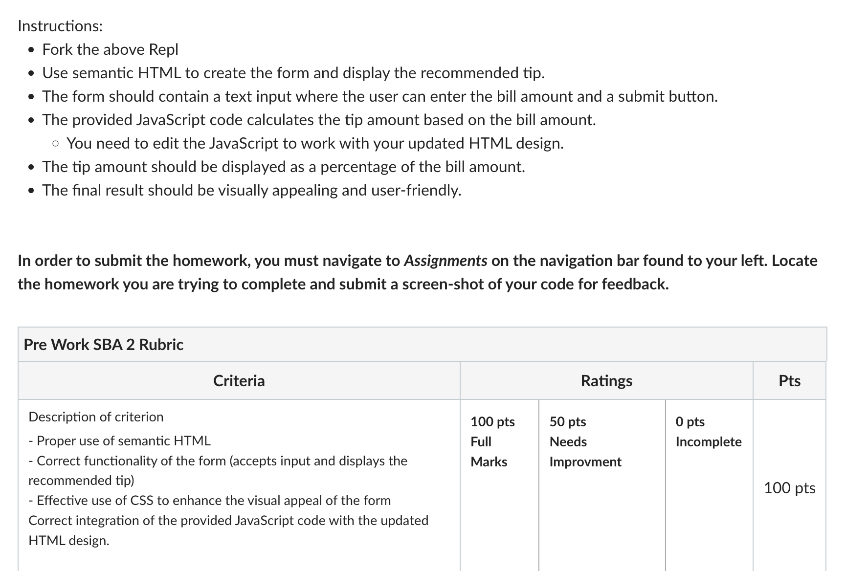 Solved You should tip $0.15 on $1Instructions: - Fork the | Chegg.com