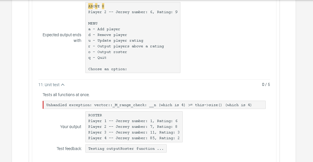 Solved #include // FIXME include vector | Chegg.com