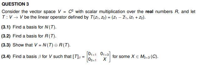Solved Consider the vector space V=C2 with scalar | Chegg.com