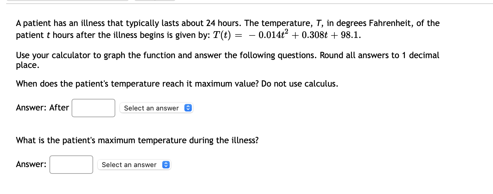 Solved A patient has an illness that typically lasts about | Chegg.com