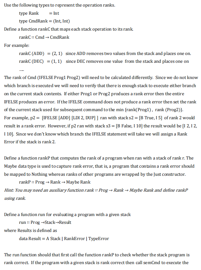 Solved SOLUTION MUST BE TYPED IN HASKELL AND CANNOT BE A | Chegg.com Solved SOLUTION MUST BE TYPED IN HASKELL AND CANNOT BE A | Chegg.com