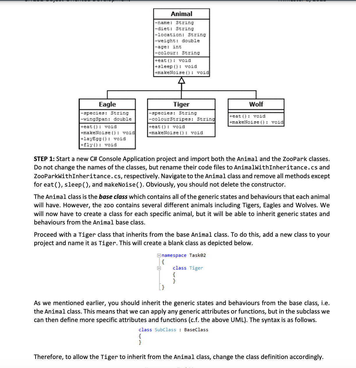 Solved STEP 5: It is time to be creative; so decide on a new | Chegg.com