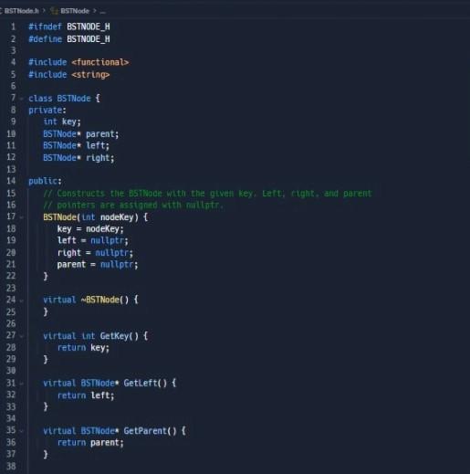 How do I code ExtendedAVLTree.h and ExtendedAVLNode.h | Chegg.com