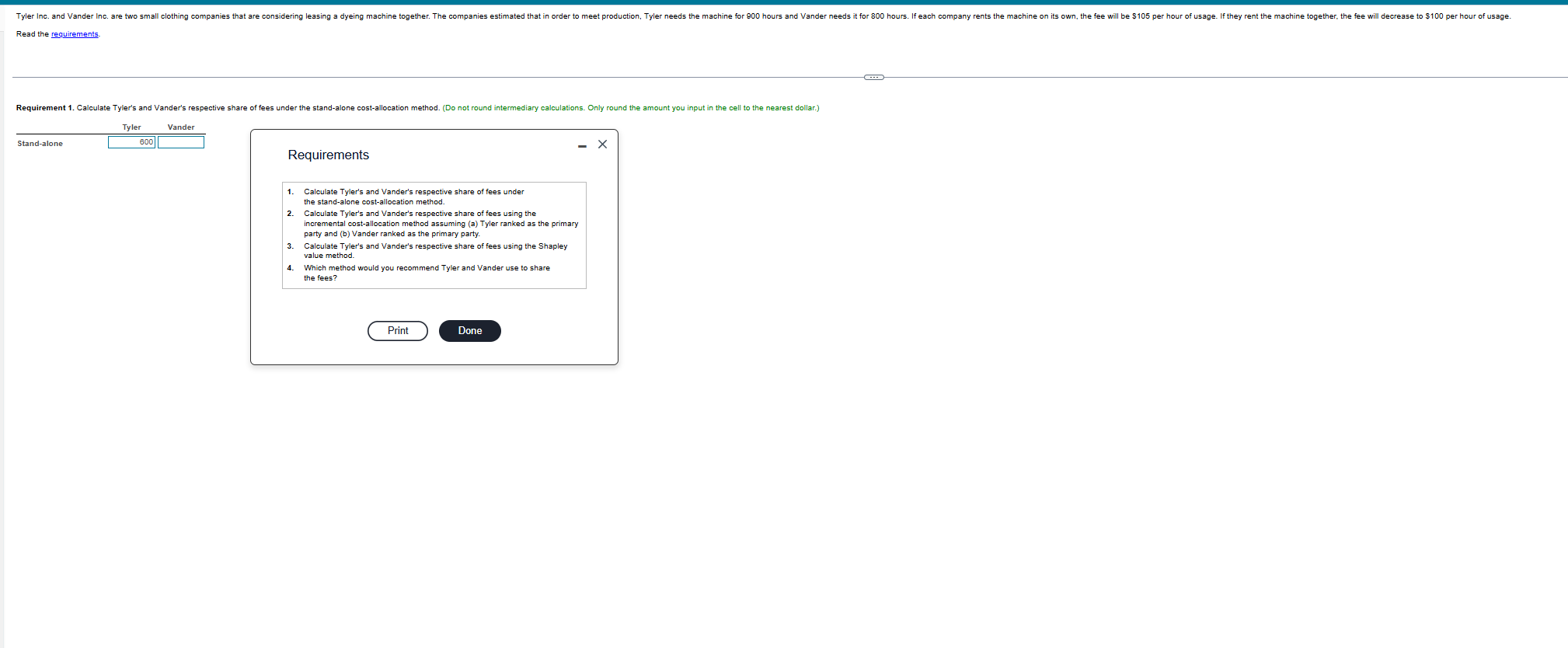 Solved HW Q1 ﻿Read the requirements.Requirement 1. | Chegg.com
