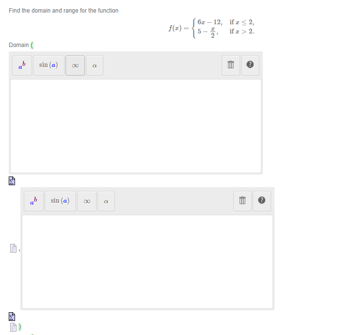 Solved Range \begin{tabular}{|l|l|l|l|l|l|} \hlineab & | Chegg.com