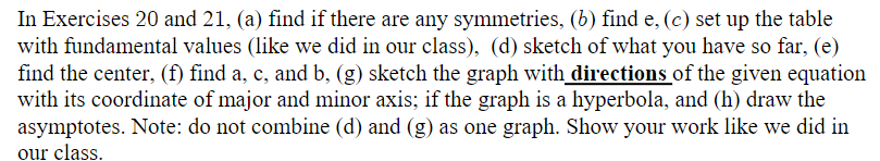 Solved In Exercises 20 and 21, (a) find if there are any | Chegg.com