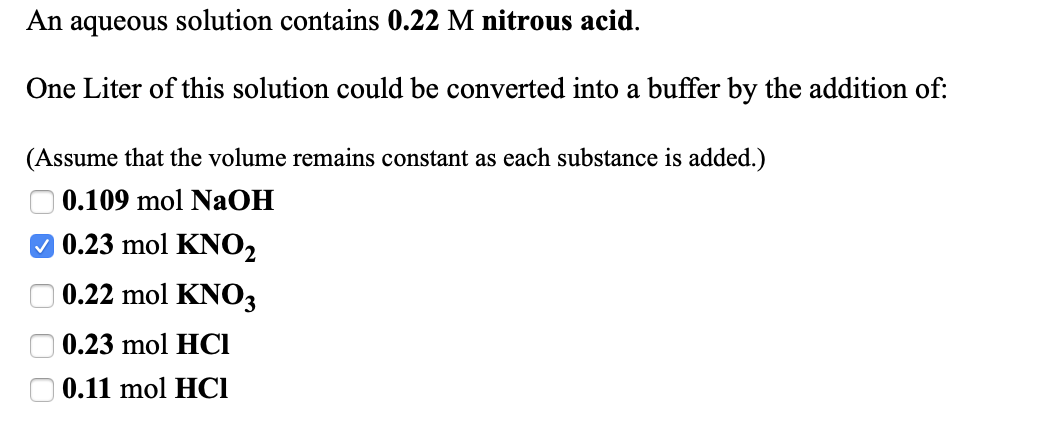 Solved A 1 liter solution contains 0.359 M hypochlorous acid | Chegg.com
