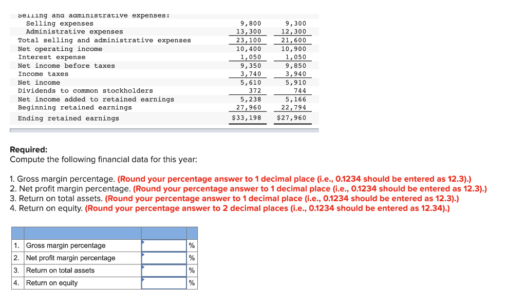 Solved Exercise 14-5 Financial Ratios for Assessing | Chegg.com