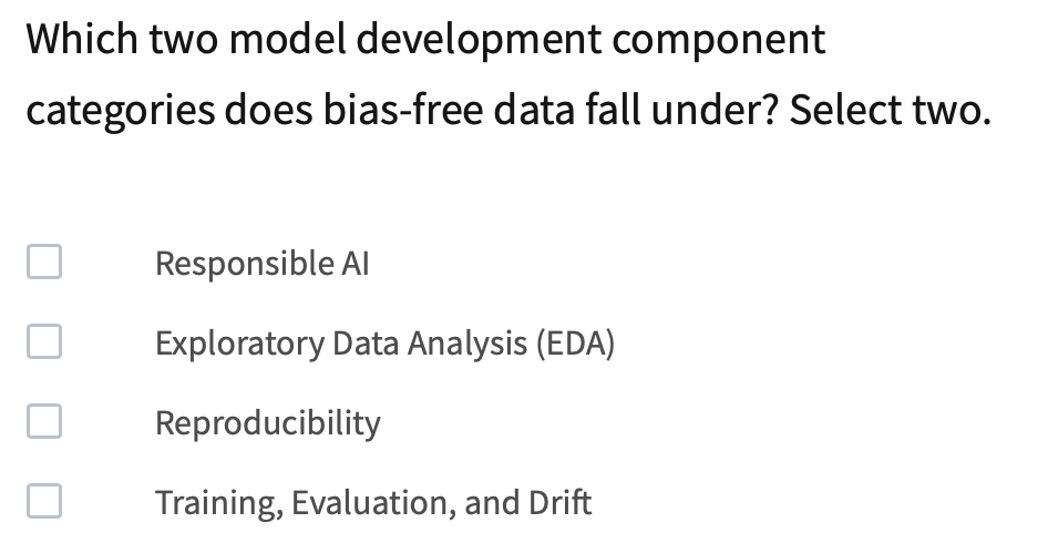 Solved MLOps aims to ensure that models are (Choose three) | Chegg.com