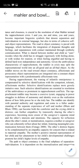 Solved: Object Relations Theory Asserts That Relational/at... | Chegg.com