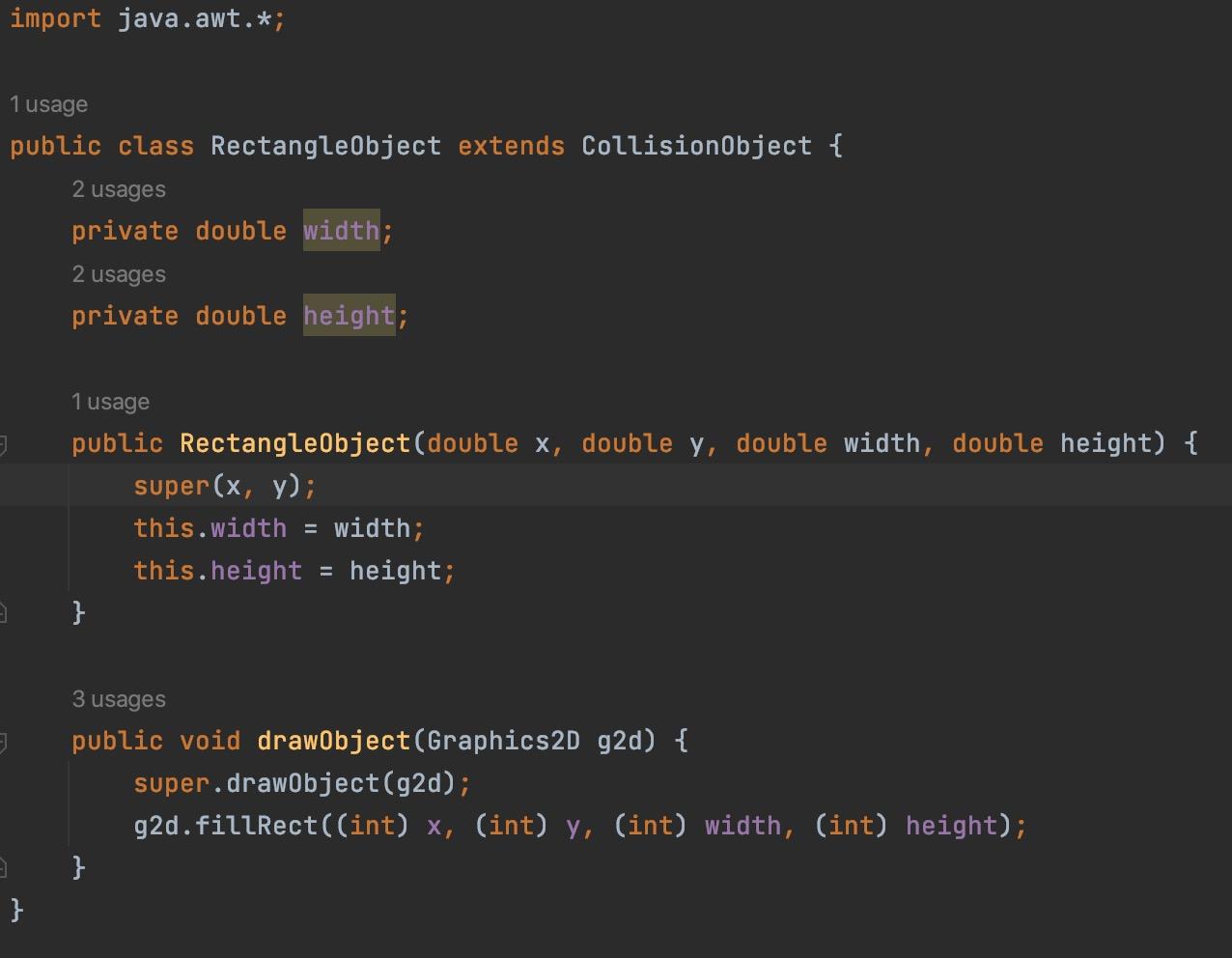 Solved Given this java code that I currently have for | Chegg.com