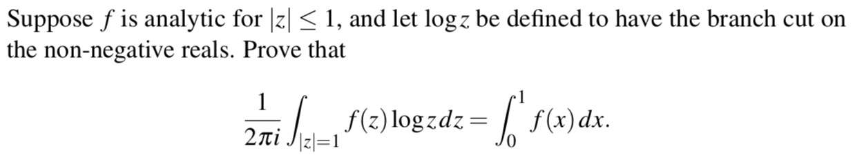 Solved Suppose f is analytic for (z[
