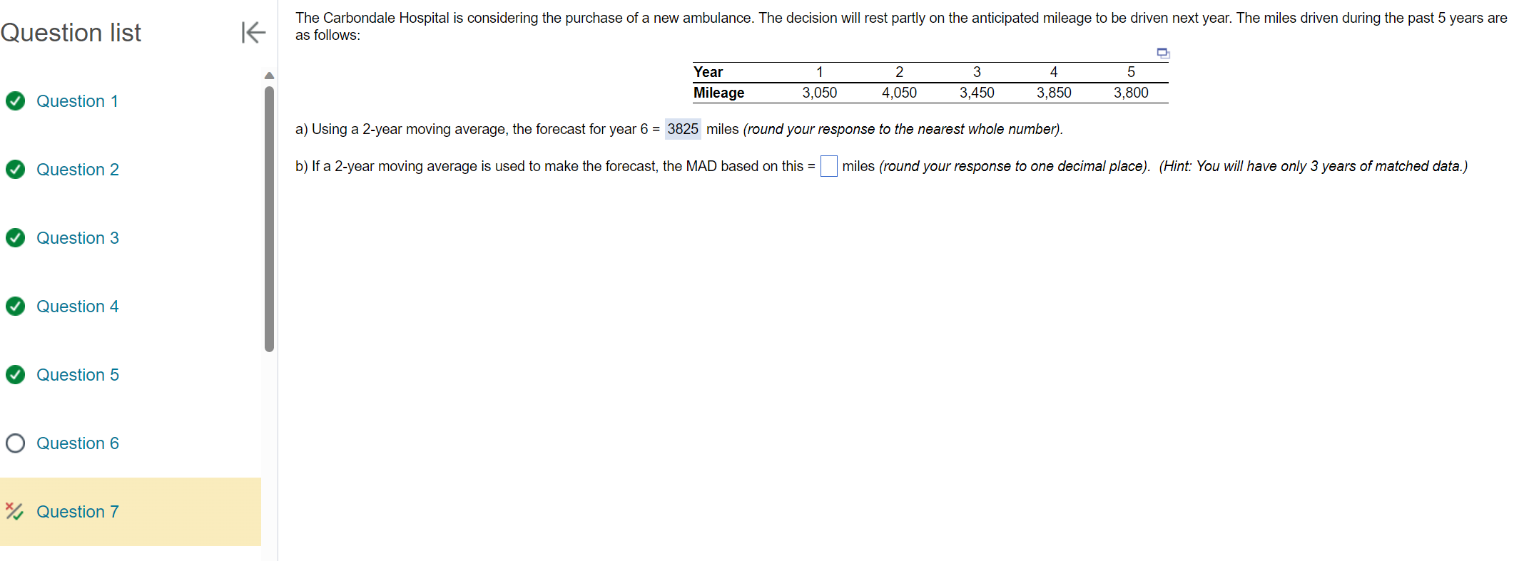 Solved Question list Question 1 Question 2 Question 3 | Chegg.com