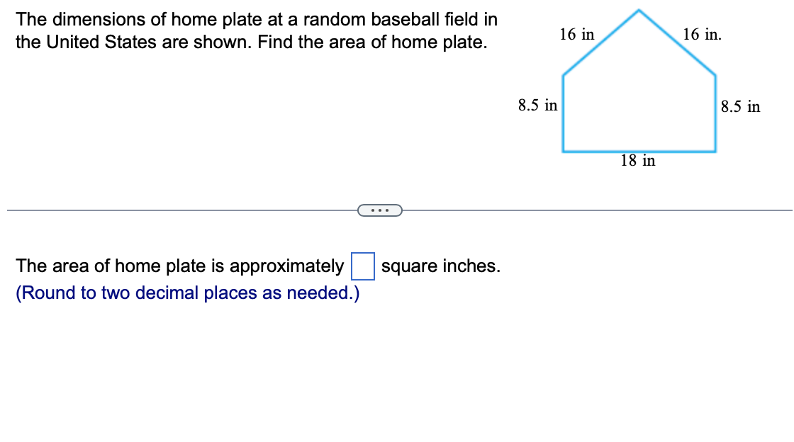 Baseball Home Plate Dimensions