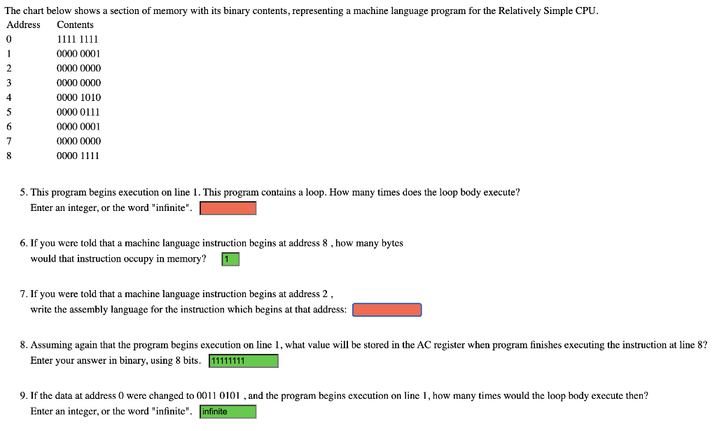 Solved 5. This program begins execution on line 1 . This | Chegg.com