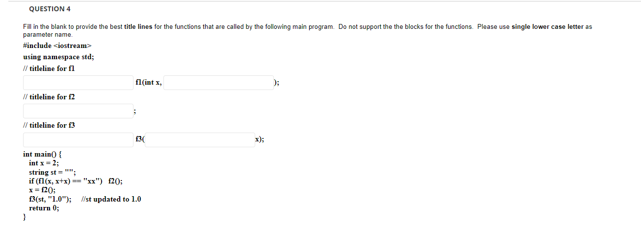 Solved Write the output that produced at the specified lines | Chegg.com