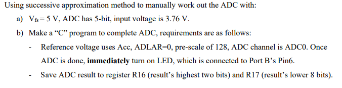 Solved Using successive approximation method to manually | Chegg.com