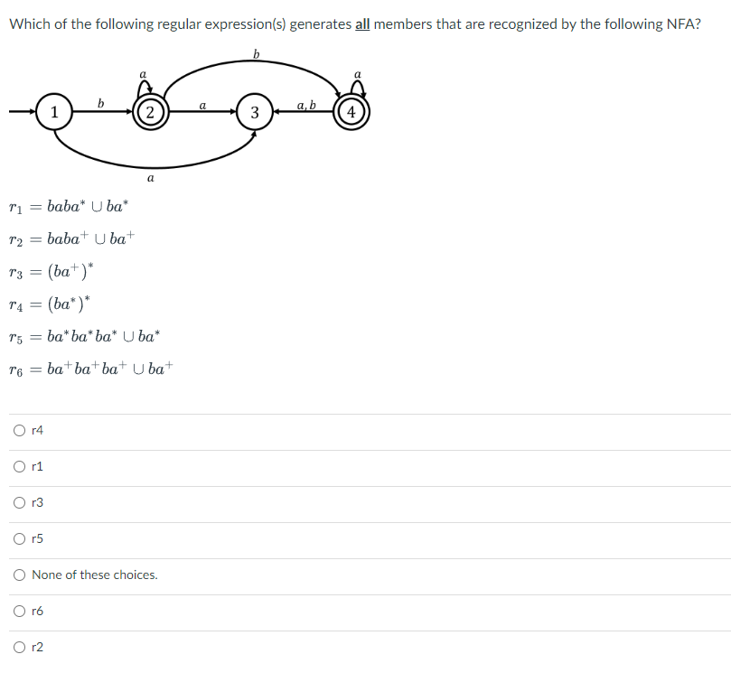 Solved Which of the following regular expression(s) | Chegg.com