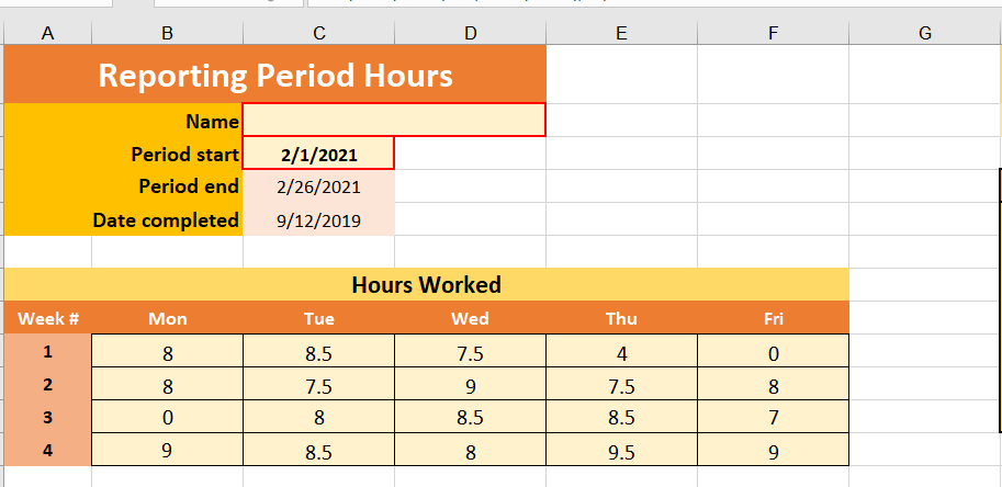 Solved Add Formulas Complete Table Hours Used Cell B17 Cr